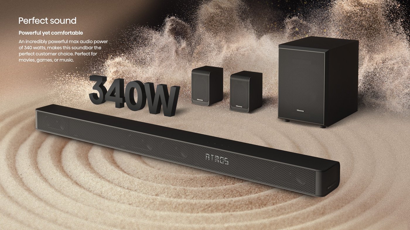 Hisense AX5100G 5.1Ch Soundbar Price in Kenya - Best price at Hisense Shop